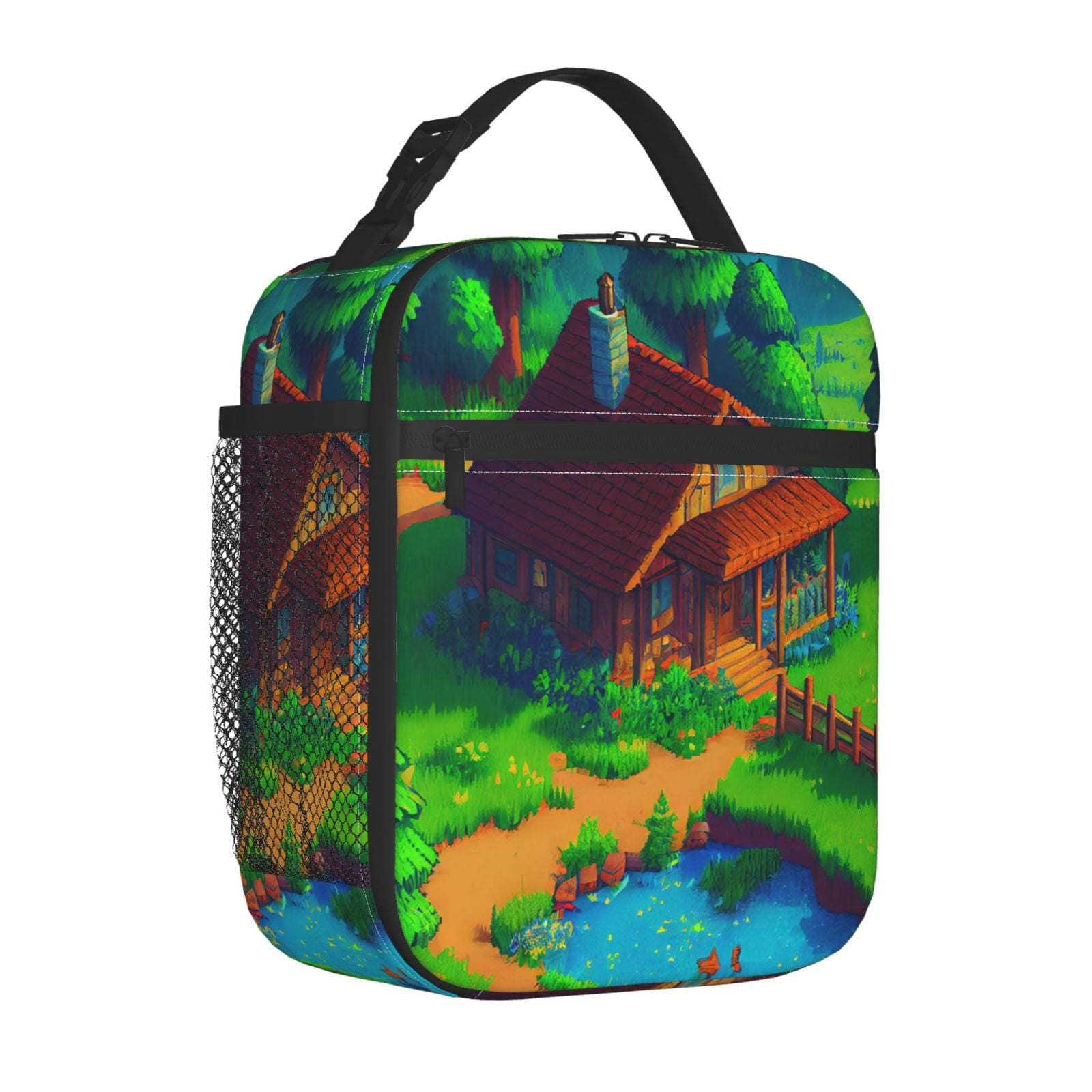 Game Stardew Valley Lunch Box Insulated Cooler Reusable Portable Box ...