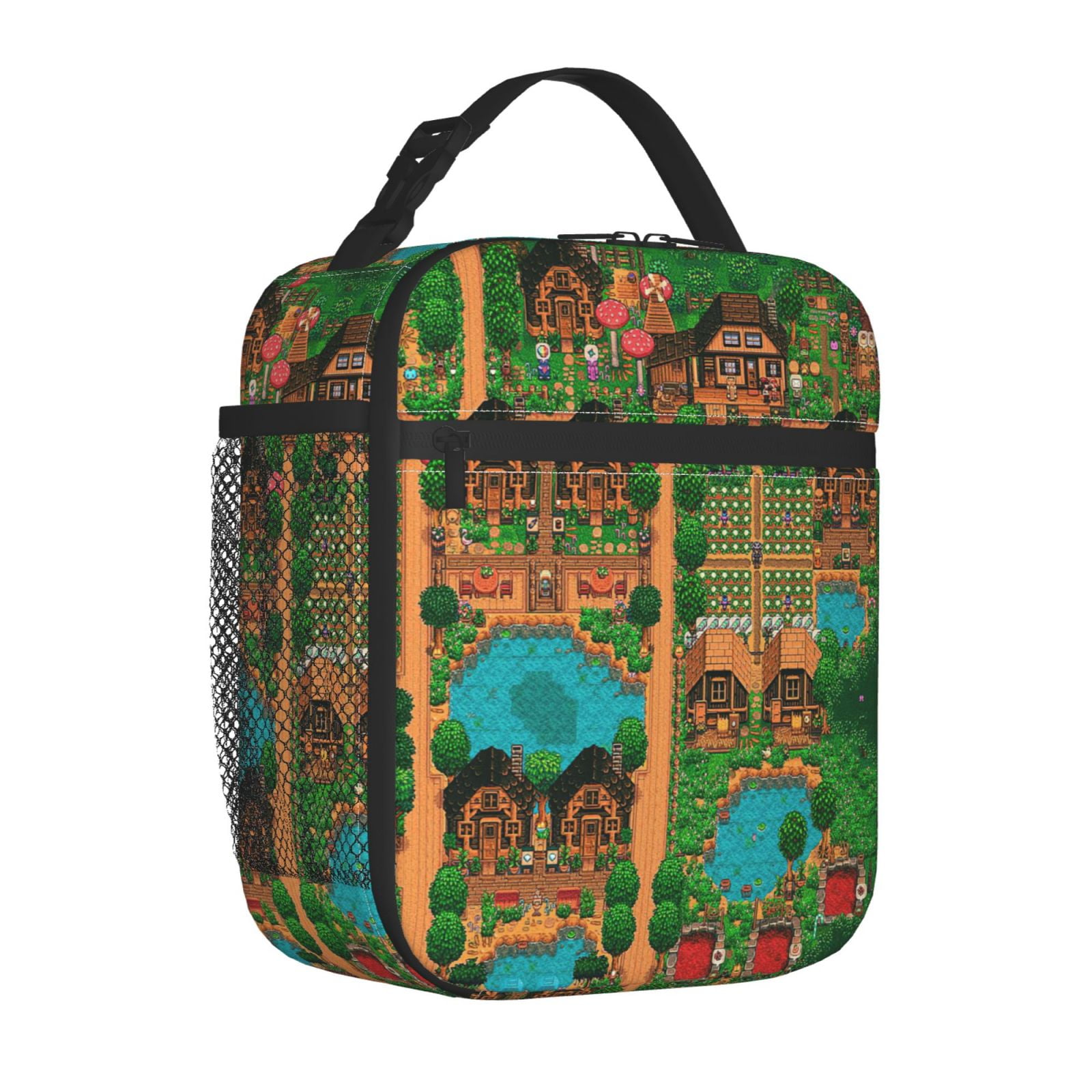 Game Stardew Valley Lunch Box Insulated Cooler Reusable Portable Box ...