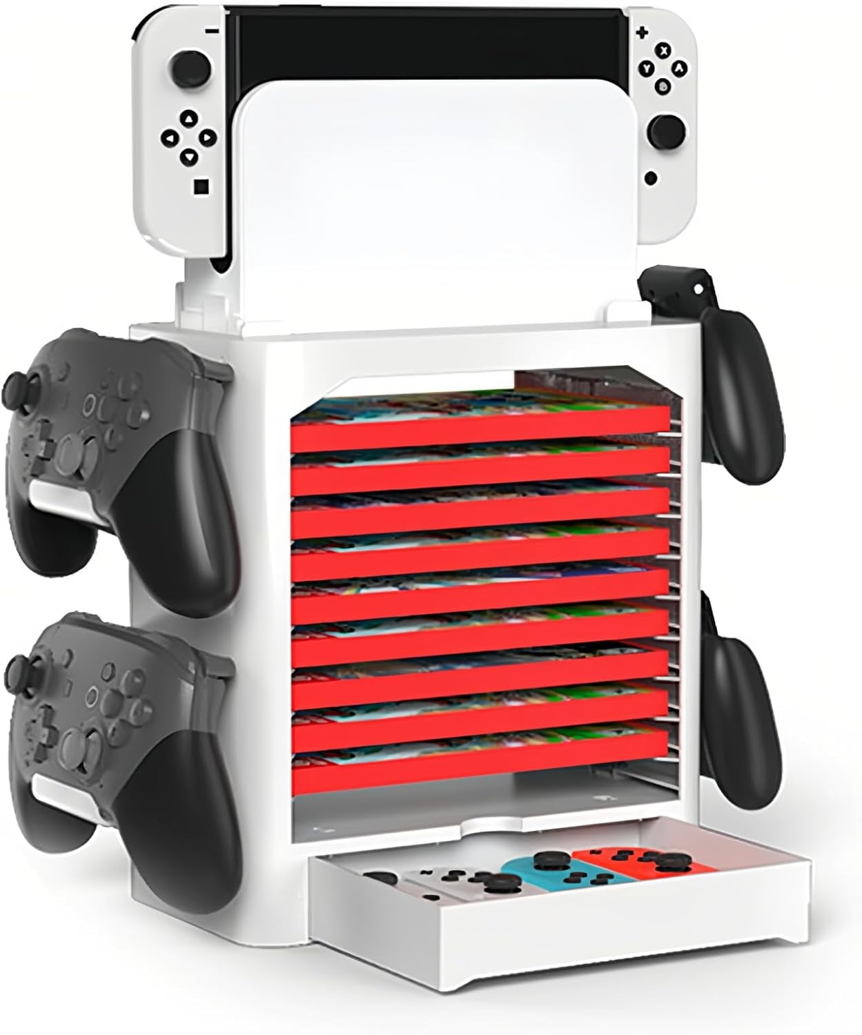 Game Storage Tower Compatible With Nintendo Switch, Nintendo Switch ...