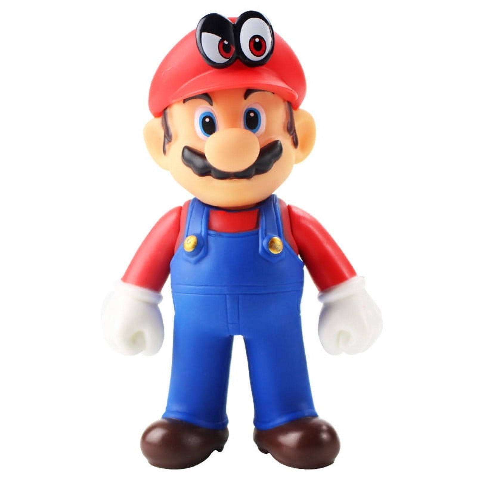 Game Super Mario Bros Cartoon Dolls Model Anime Figures Luigi Yoshi ...
