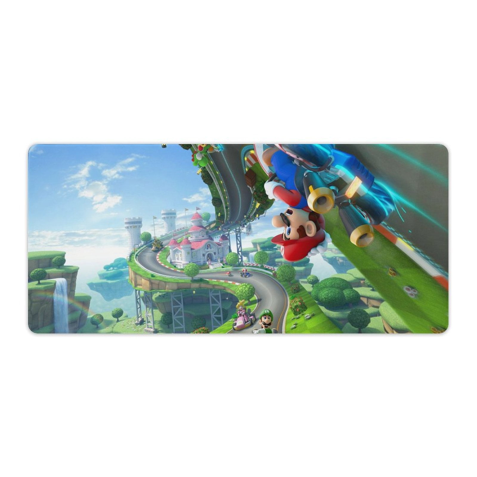 Game Super Mario Bros Luigi Extended Gaming Mouse Pad No-sliped Large ...