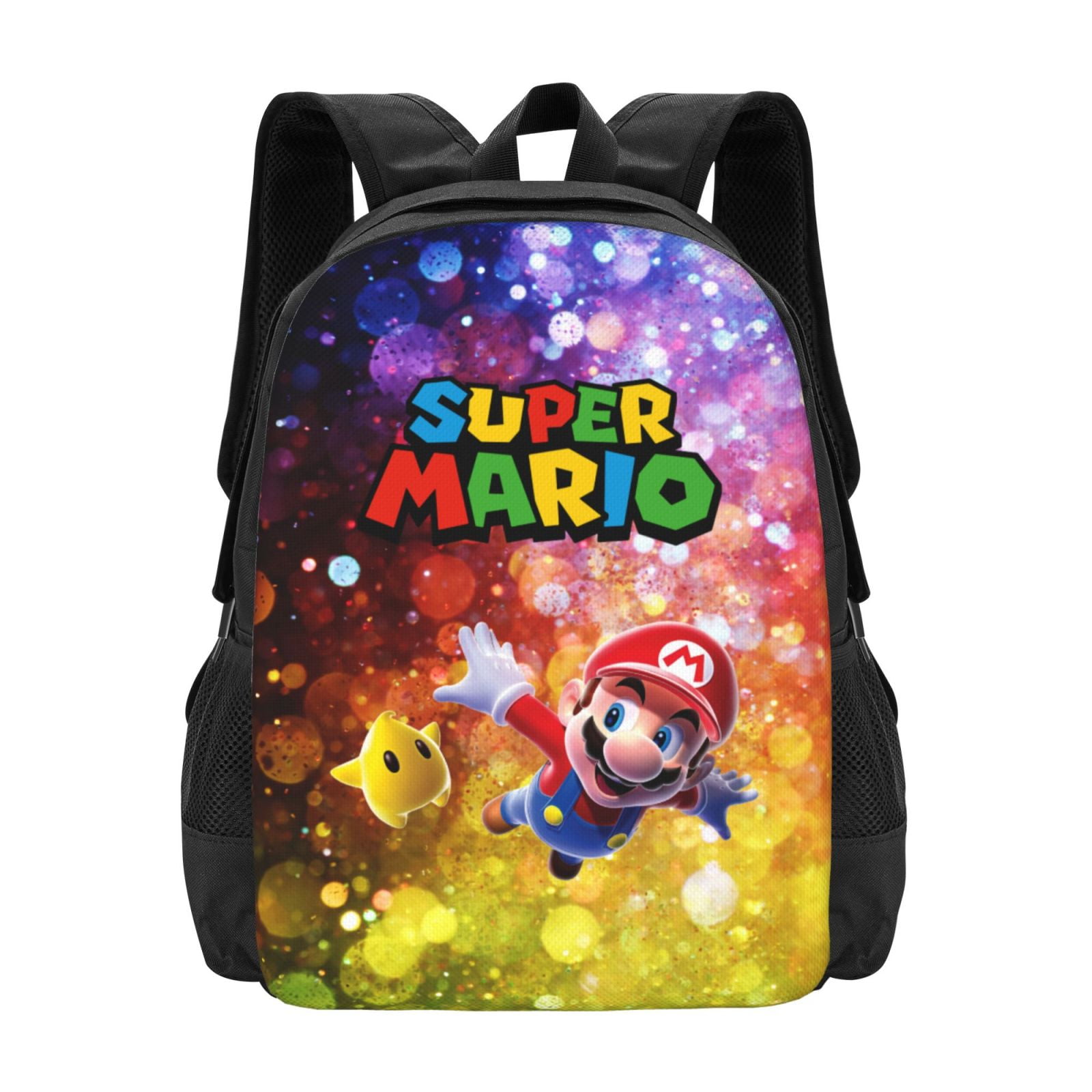 Game Super-Mario Canvas Backpack Couple Backpacks Cartoon Bags ...