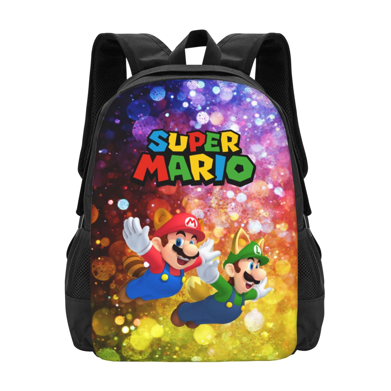 Game Super-Mario Canvas Backpack Couple Backpacks Cartoon Bags ...