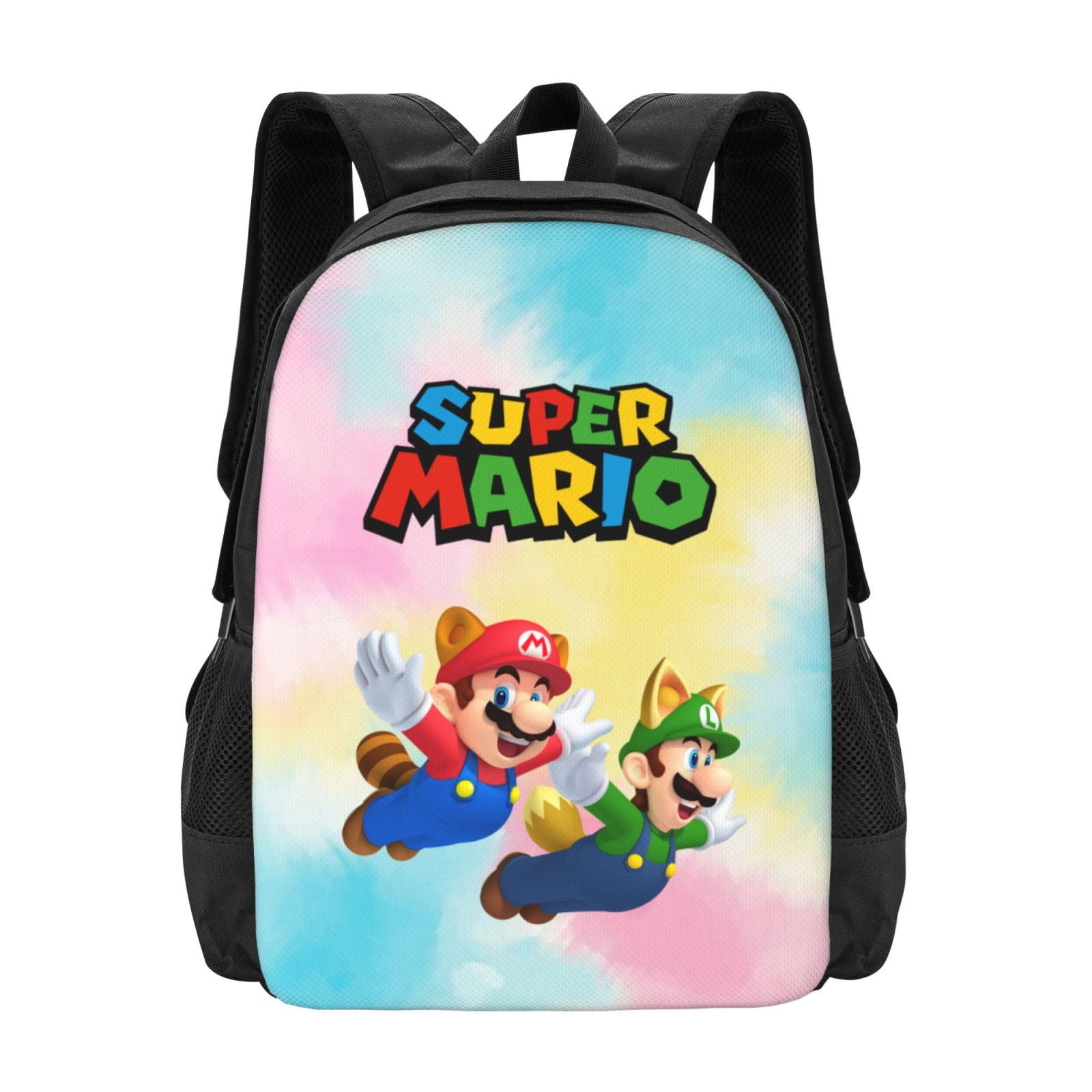 Game Super-Mario Canvas Backpack Couple Backpacks Cartoon Bags ...