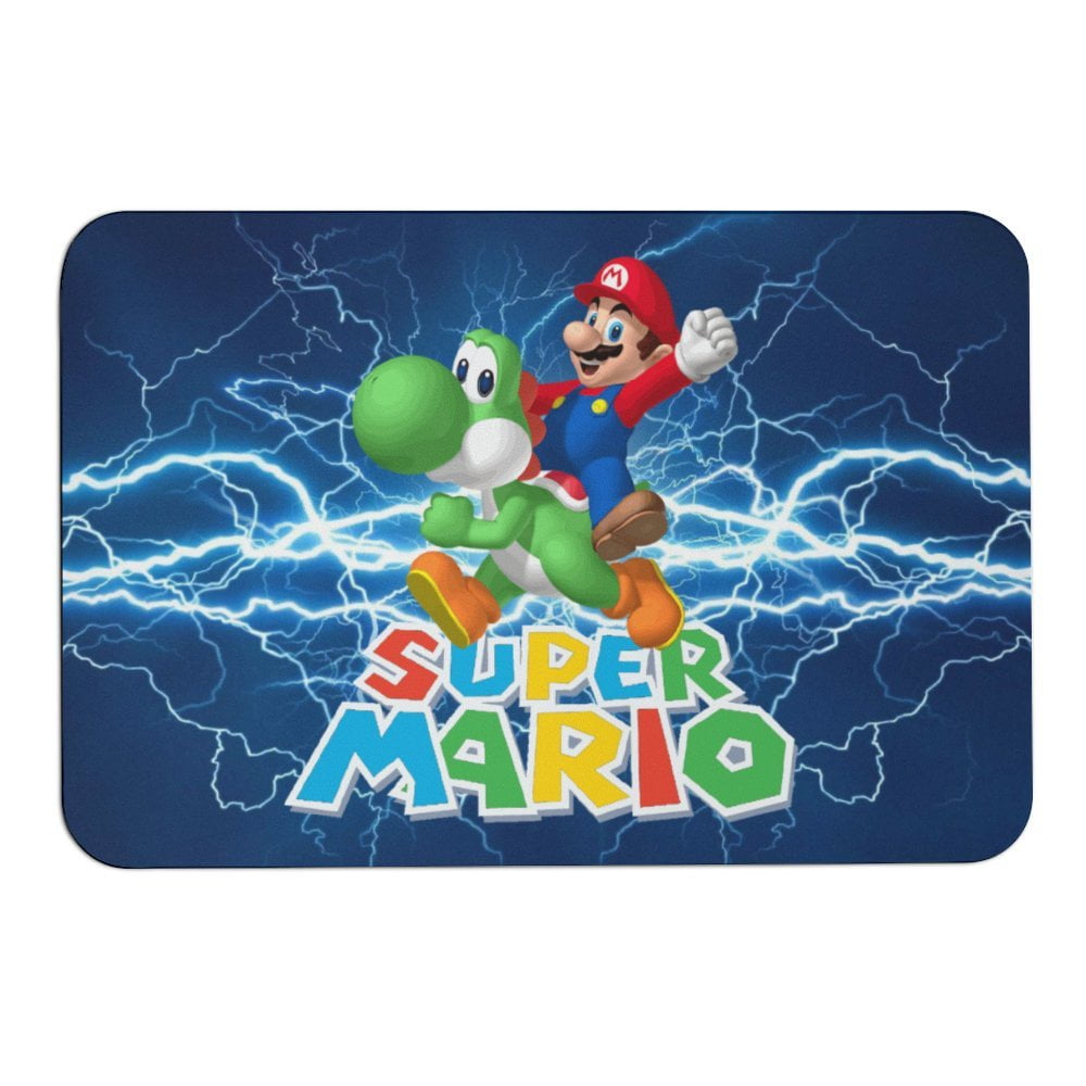 Game Super Mario Diatom Mud Mat Non Slip Soft Floor Rugs Doormat Super ...