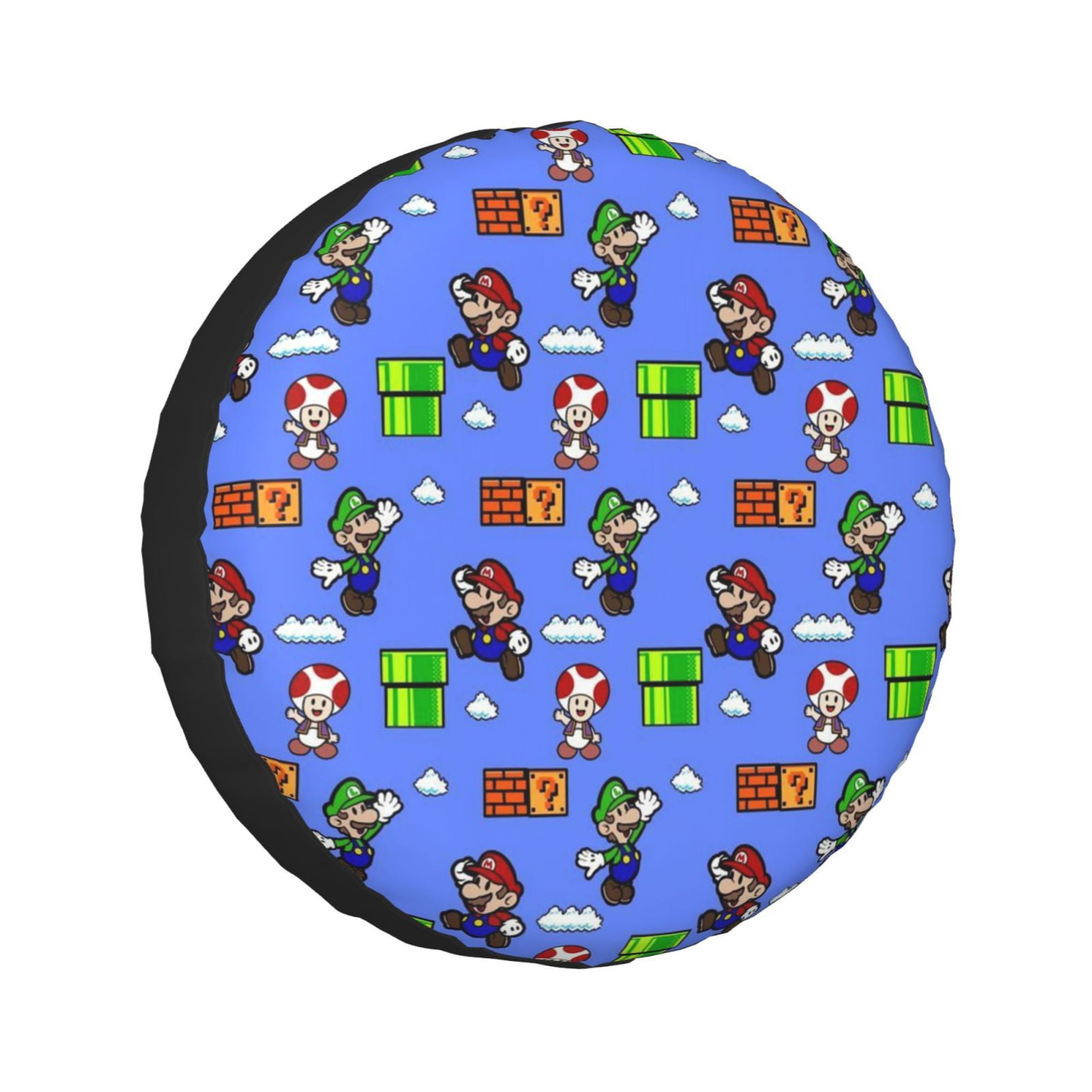 Game Super Mario Spare Tire Cover Protectors Universal Tire Cover ...