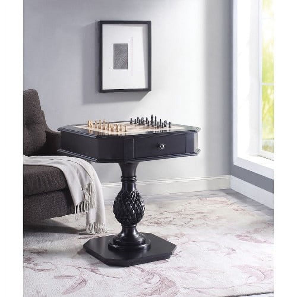 Game Table 28''L x 28''W with 2 Drawers Storage, Reversible Game Tray ...