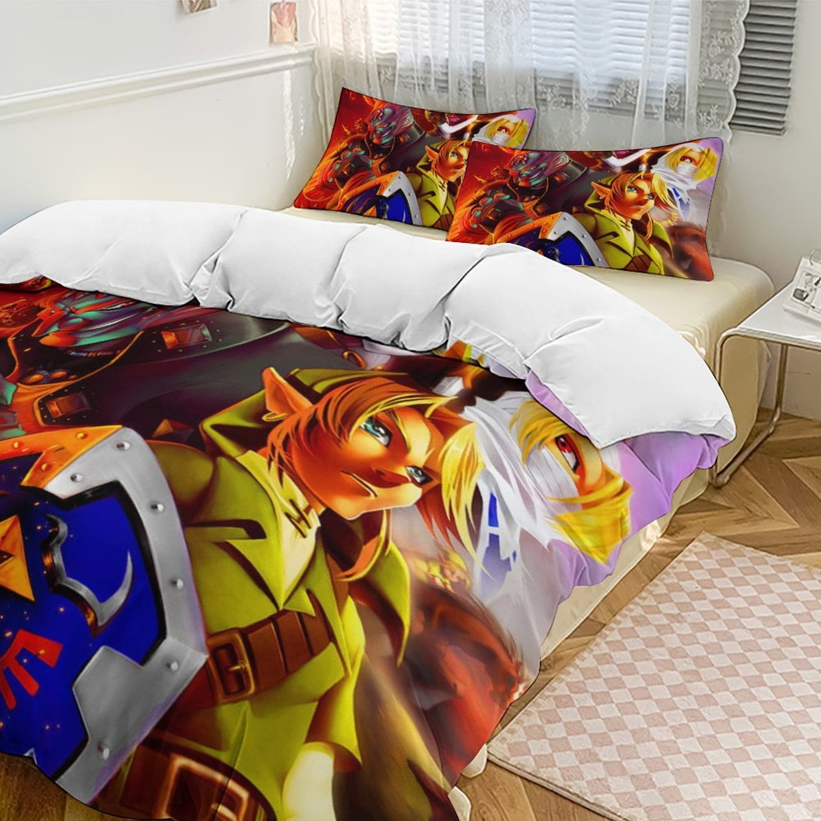 Game The Legend Of Zelda 3 Pieces Bedding Set Soft Comforter Sets ...