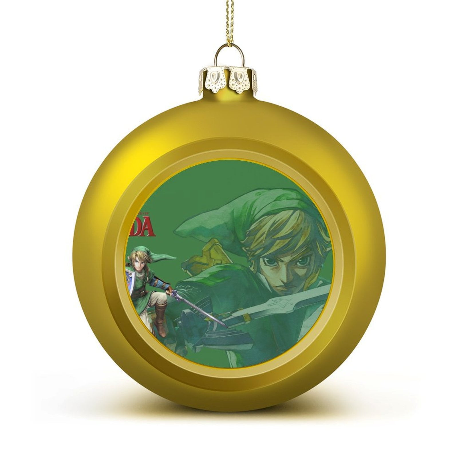 Game The Legend Of Zelda Christmas Balls Decoration Xmas Gift Sparkling ...