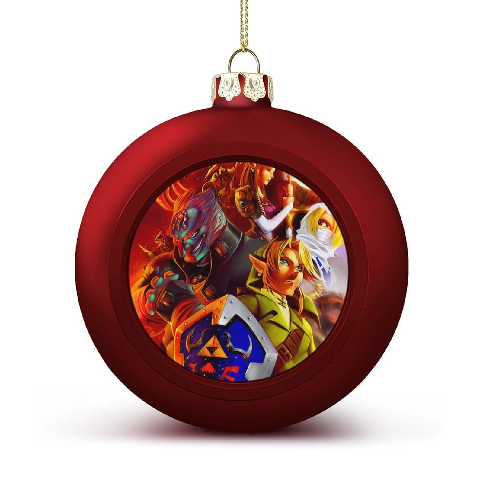 Game The Legend Of Zelda Christmas Balls Decoration Xmas Gift Sparkling ...