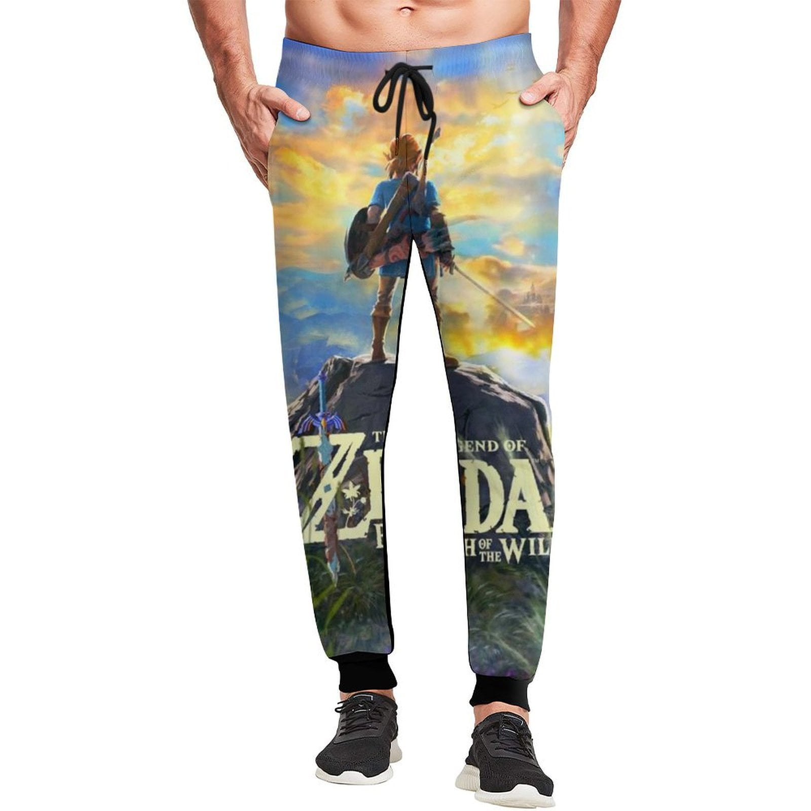 Game The Legend of Zelda Breath of The Wild Mens Sweatpants Joggers ...