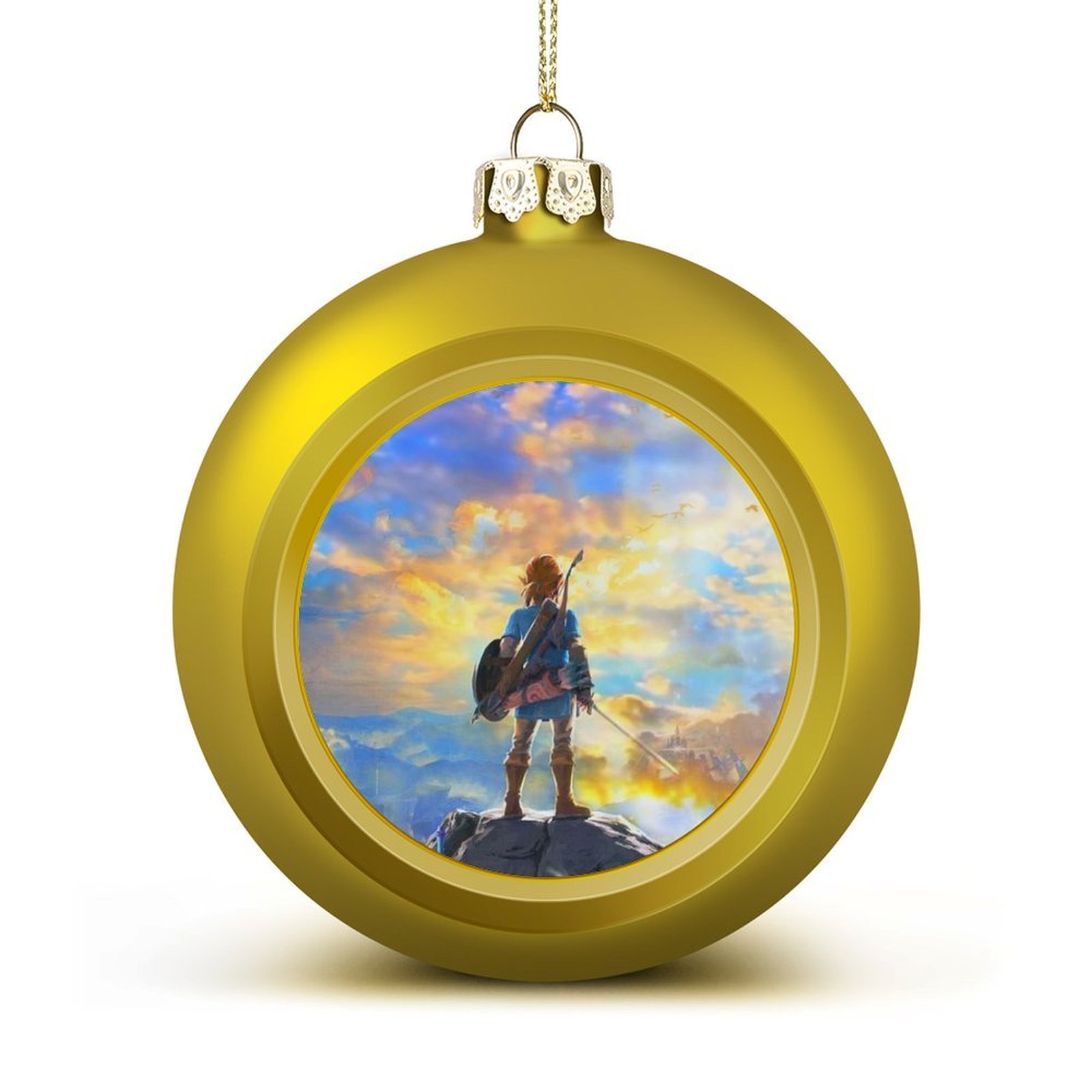 Game The Legend of Zelda Breath of The Wild Christmas Balls Decoration ...