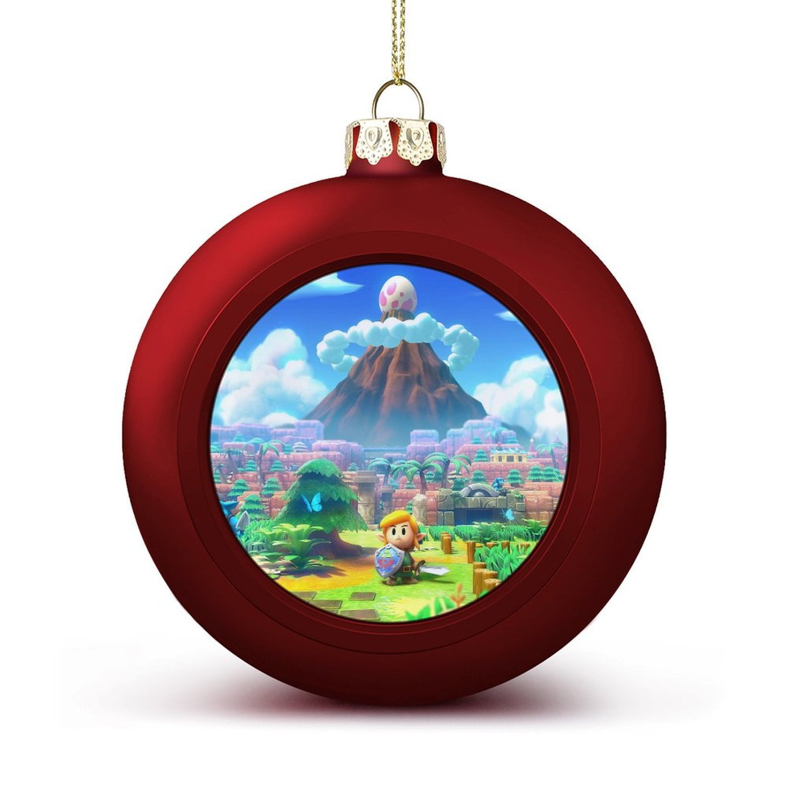 Game The Legend of Zelda Link's Awakening Christmas Balls Decoration ...