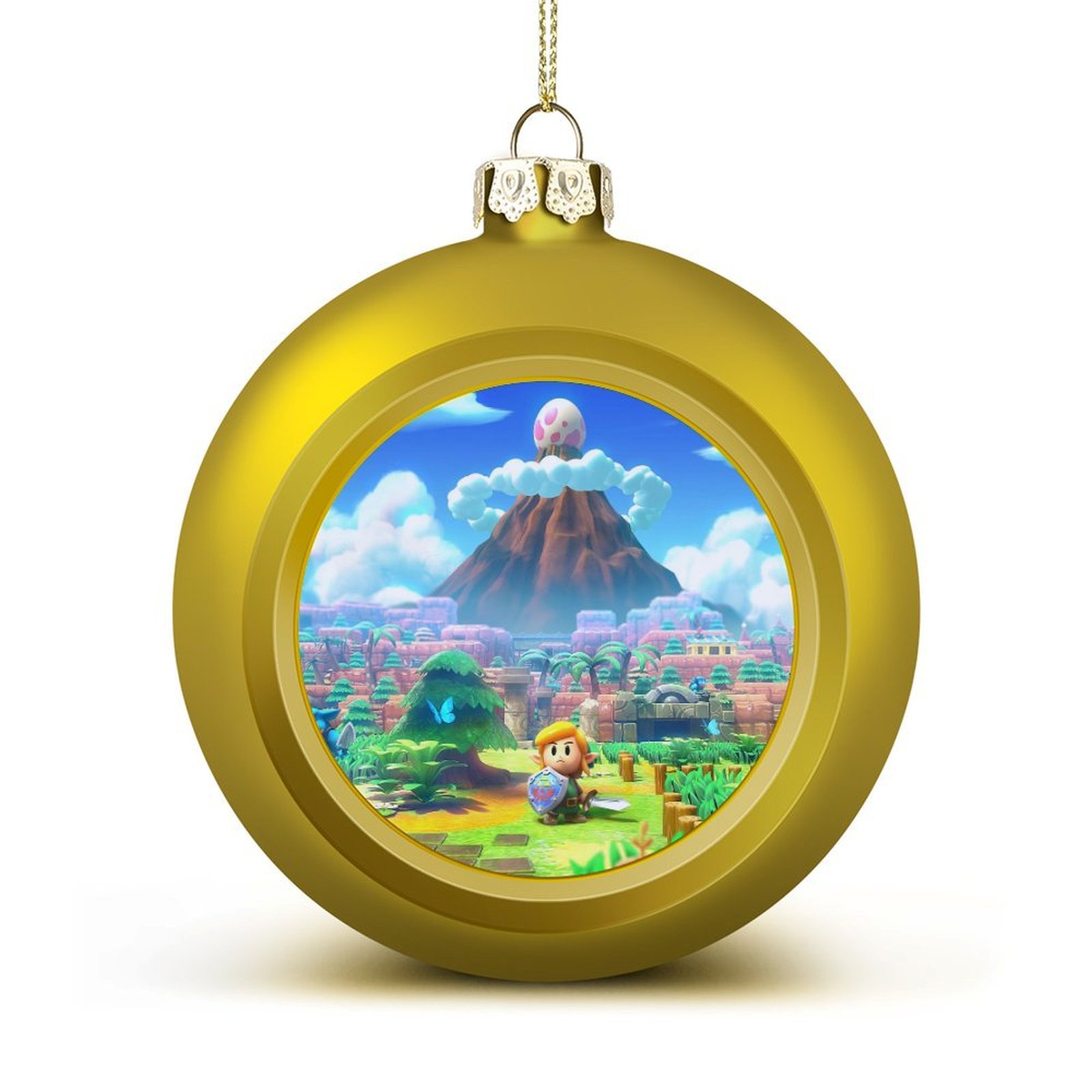 Game The Legend of Zelda Link's Awakening Christmas Balls Decoration ...