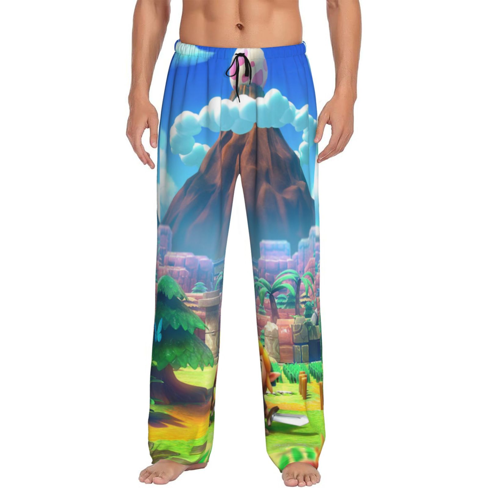 Game The Legend of Zelda Link's Awakening Men's Pajama Pants With ...
