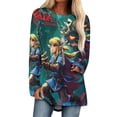 Game The Legend of Zelda Womens Long Sleeve T-Shirt Loose Fit Tops ...