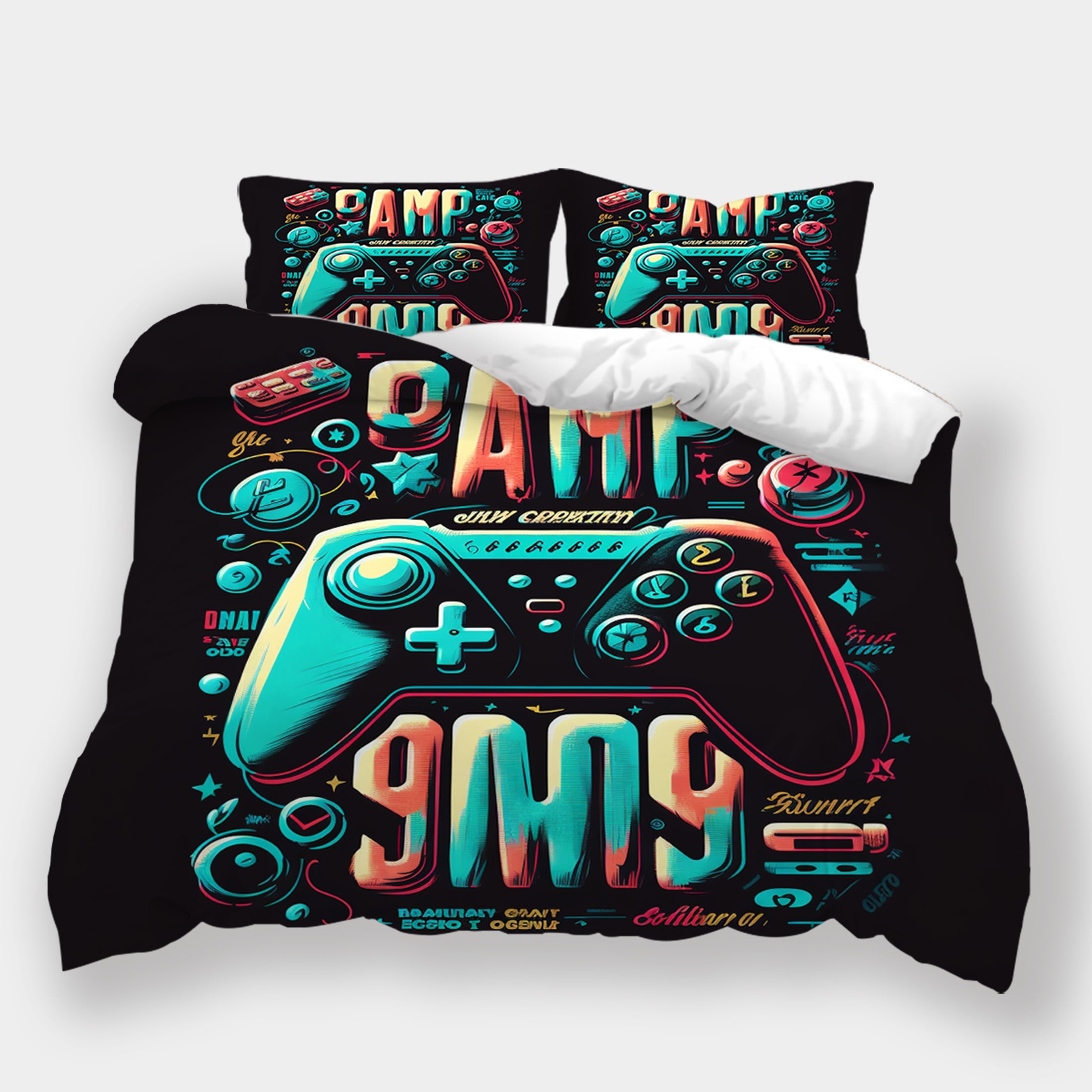 Game Theme Bedding Set Quilt Cover Duvet Cover Pillowcase Teenager ...