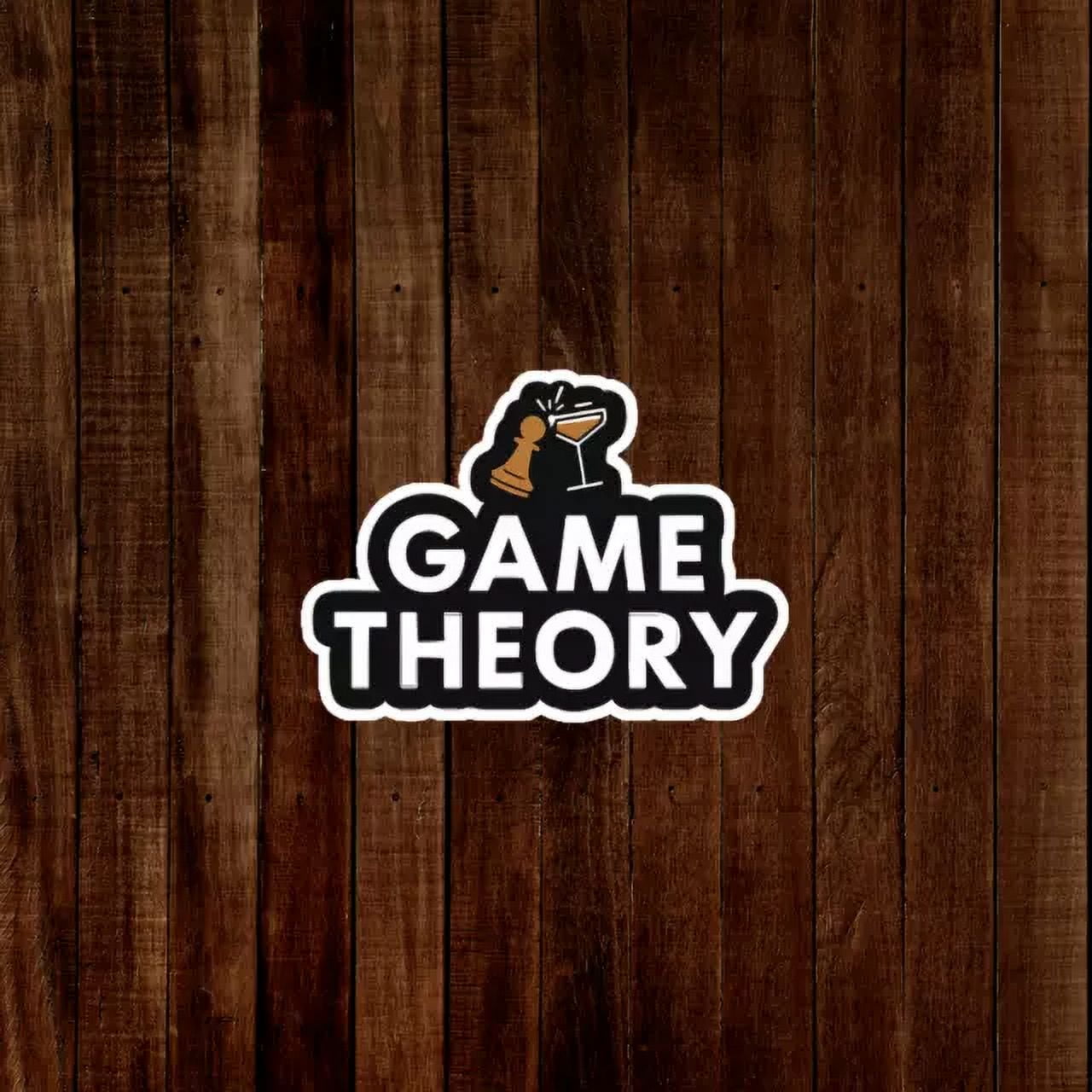 Game Theory Sticker - Chess Piece Pawn Thinking Strategically ...