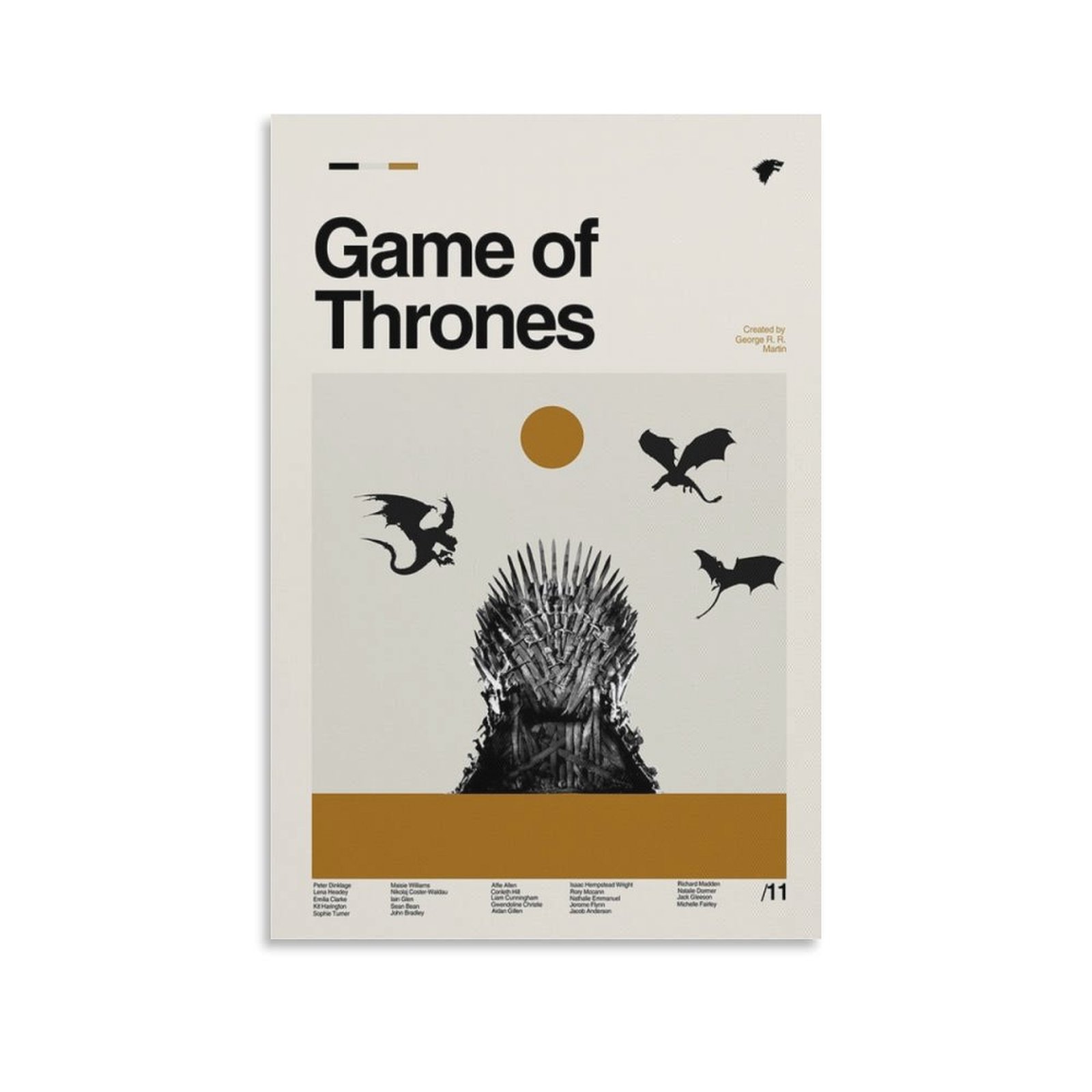Game of Thornes Movie, Sean Bean, Classic Movie Poster, Retro Movie ...