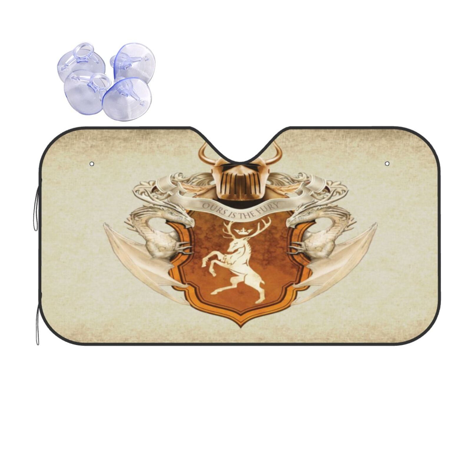 Game of Thrones Car Sun Shade Windshield Cartoon Sun Shade for Car ...