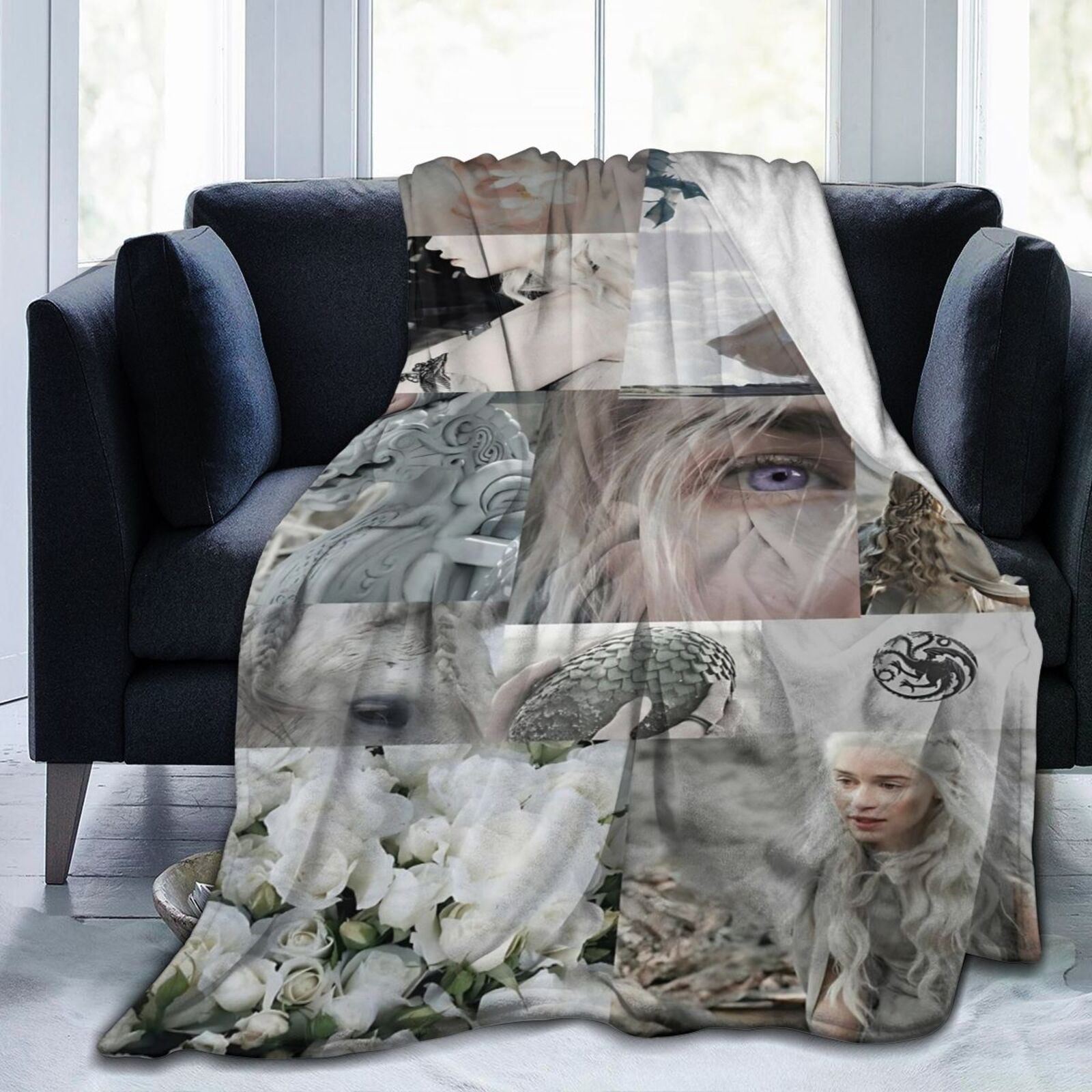 Game of Thrones Flannel Blanket – Soft Cozy Throw with Iconic Fantasy ...