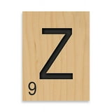 Fine Art Paper Letter Z Wall Art - 8 Wood Block Wall Decor - Walmart.com