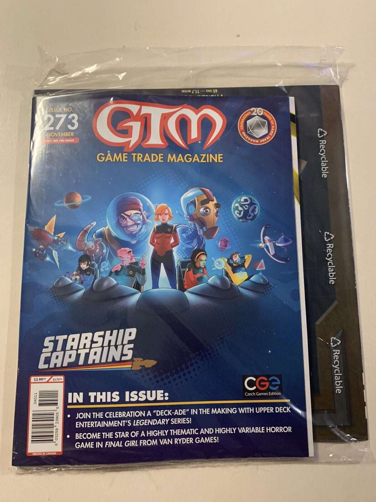 Game Trade Magazine #272 (with poster) VF ; Alliance Comic Book ...