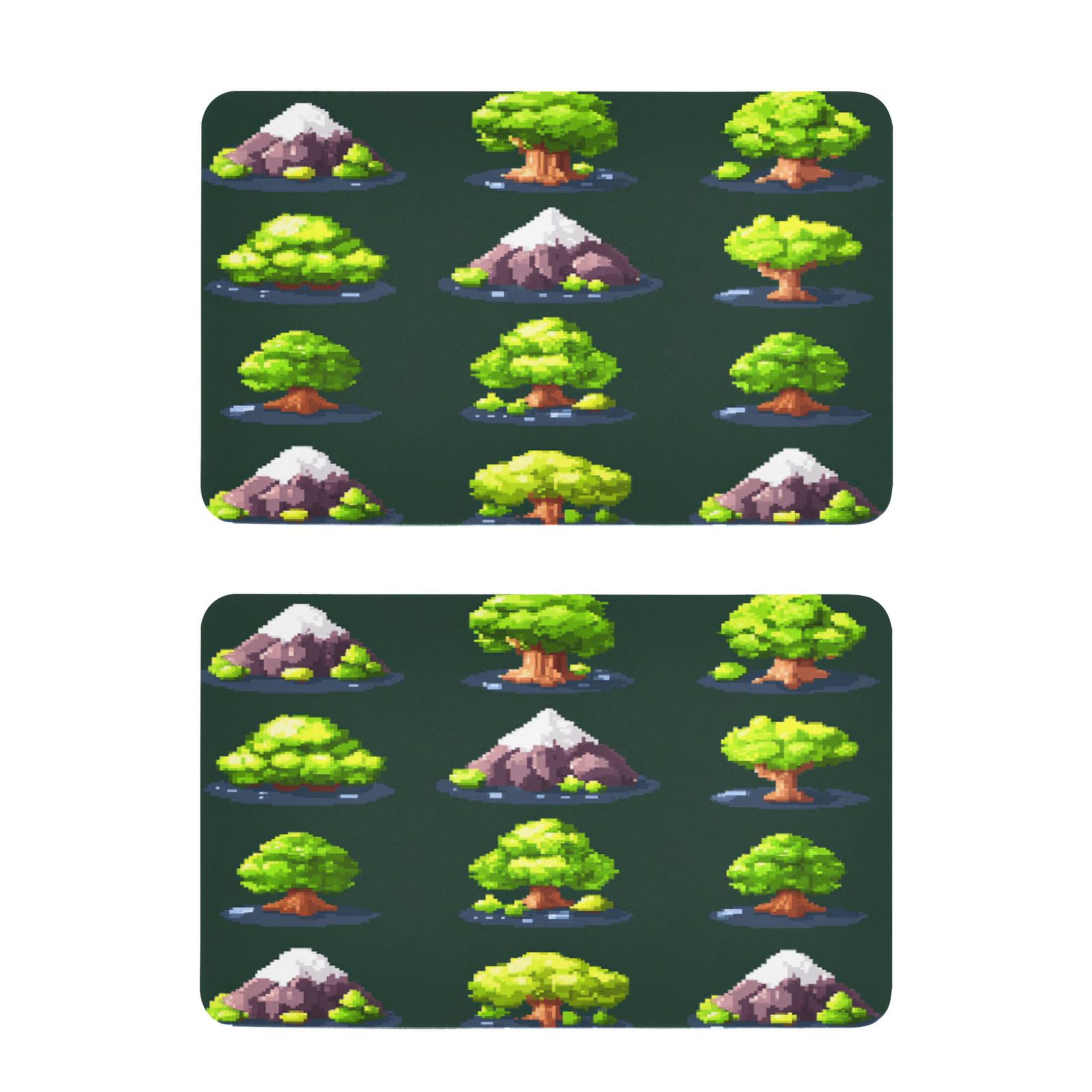 Game Trees 2 Pack 4x2.5 Inch Magnetic Stickers Thick and Strong for ...
