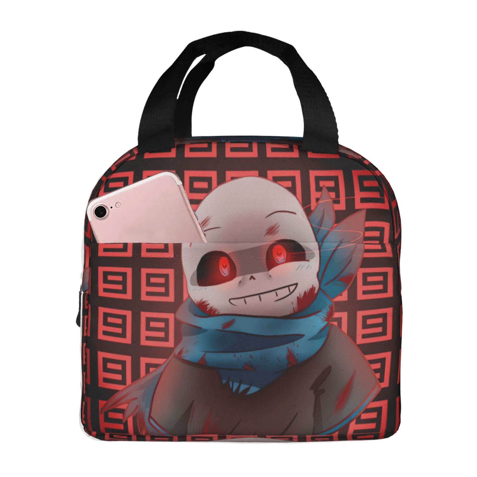 Game Undertale Lunch Bag Insulated Reusable Lunch Box Portable Lunch ...