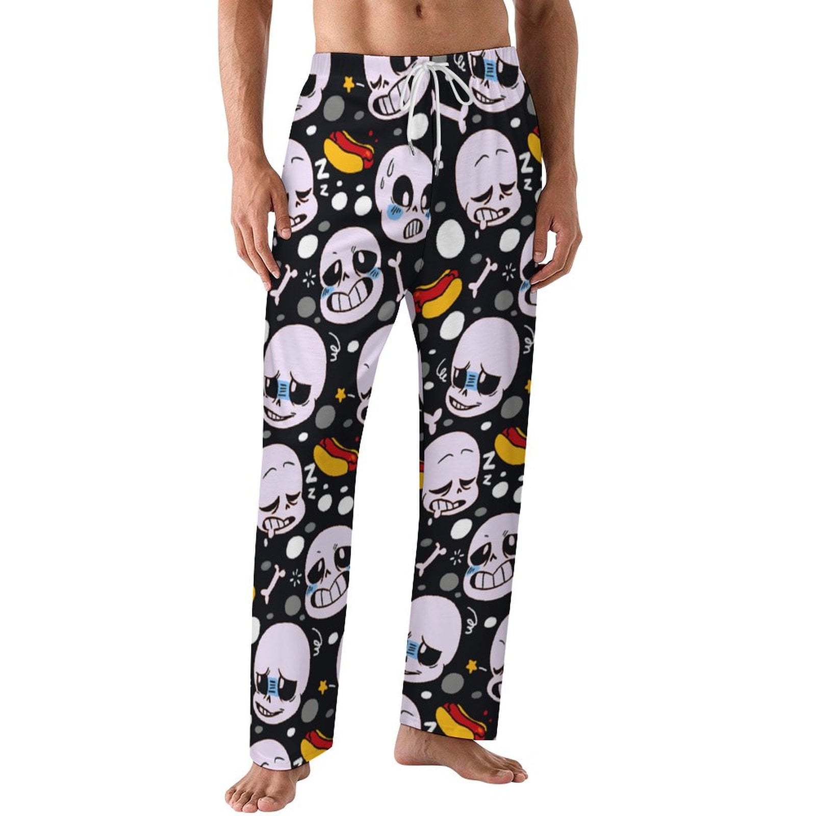 Game Undertale Mens Pajama Pants Cozy Soft Lounge Sleep Pajamas Pants ...