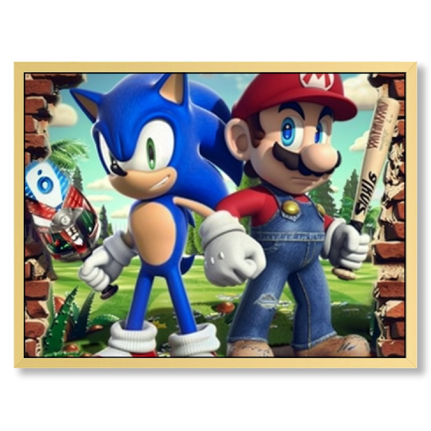 Game Wall Decal - for Boys' Bedroom Peel & Stick Cartoon Wall Decor for ...