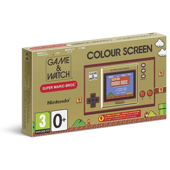 Nintendo Super Mario Bros Game & Watch, EU Packaging, 35th Anniversary ...