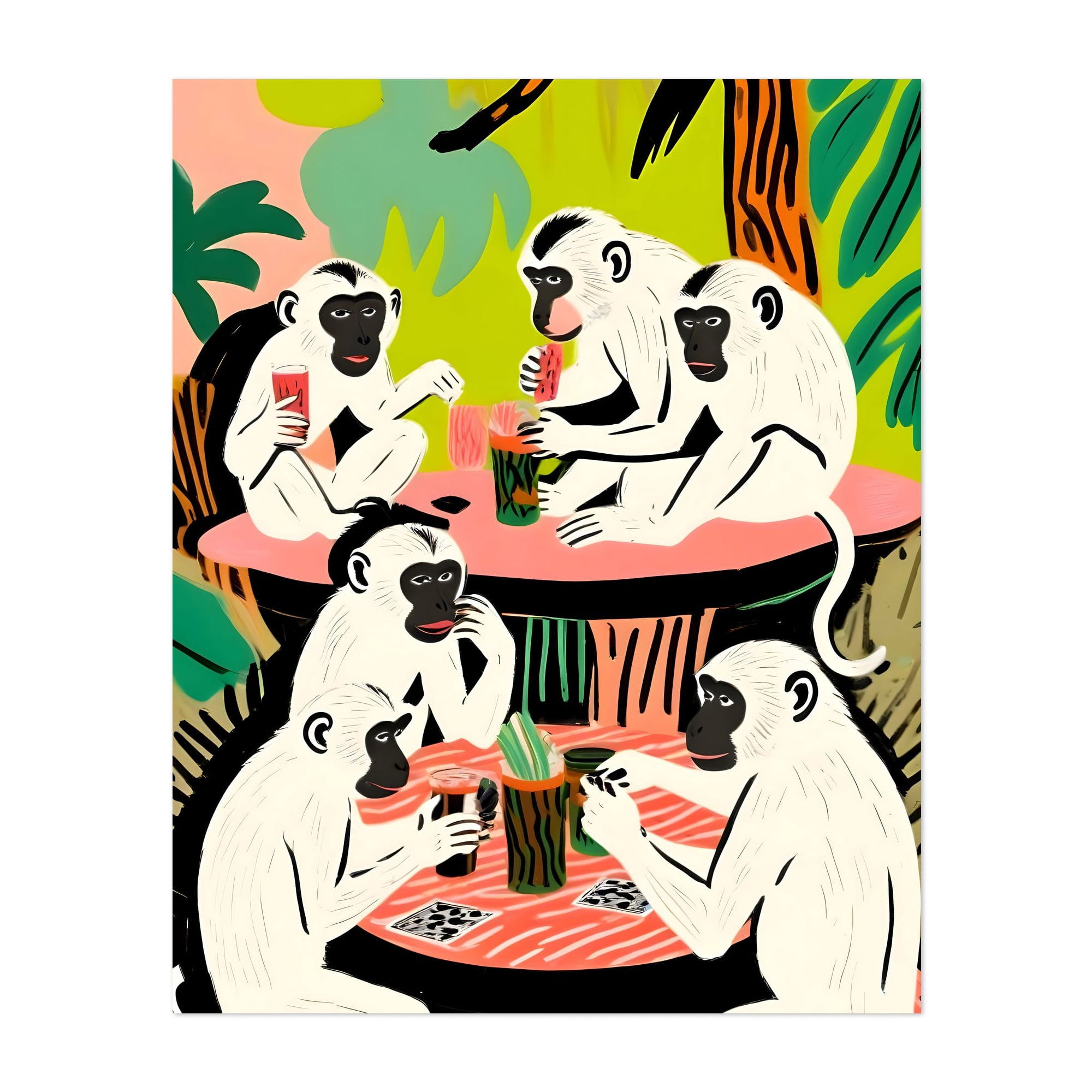 Game Weekend - India Digital Art Modern Art Tropical Humor Animal ...