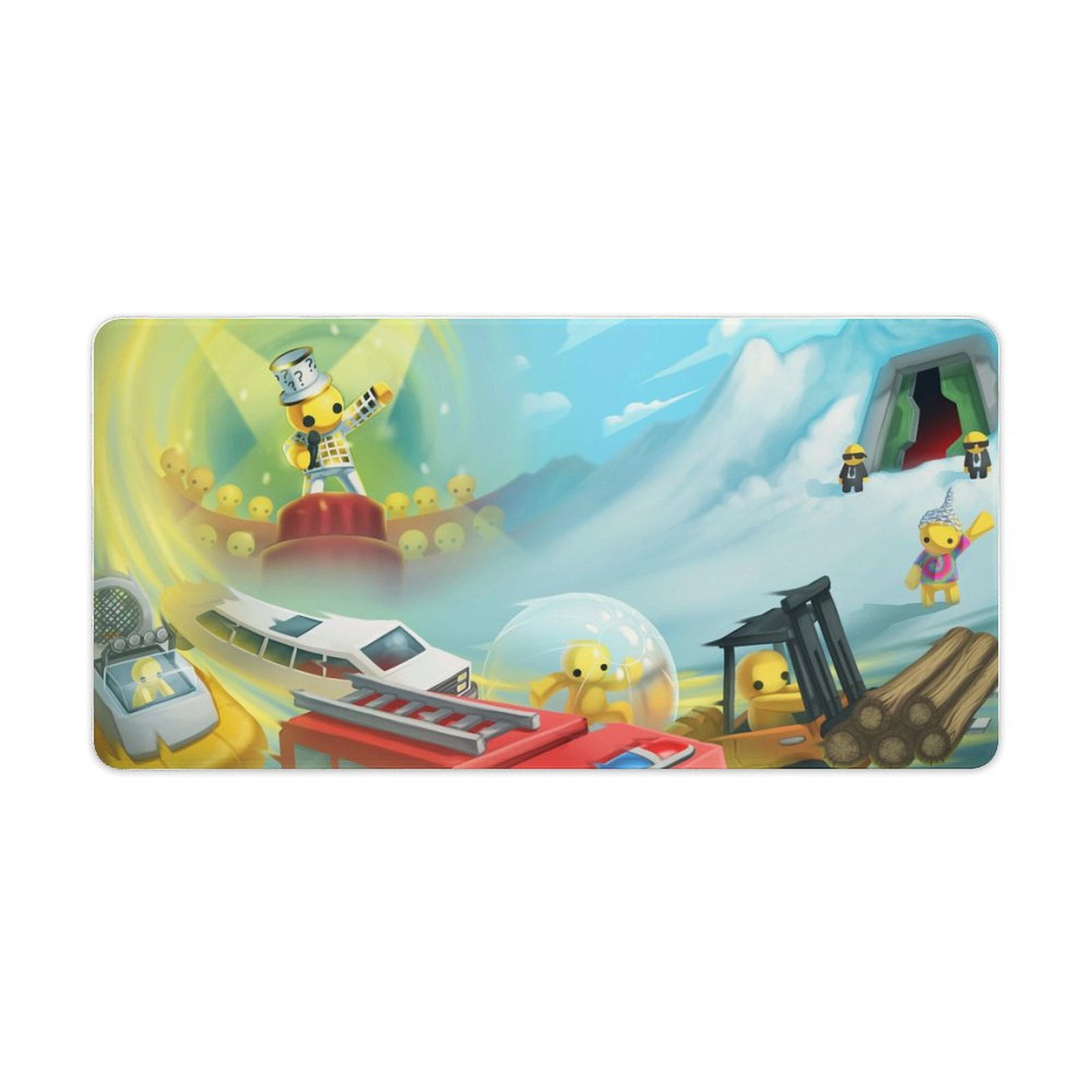 Game Wobbly Life Mouse Pad Extended Gaming No-sliped Large Desk Mat ...