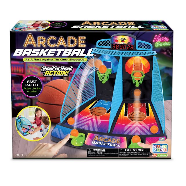 Free Shipping! Game Zone Arcade Basketball, Interactive Tabletop ...