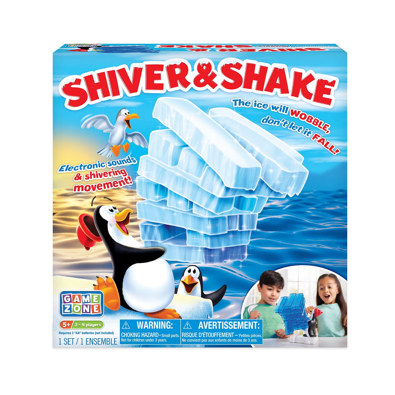 Game Zone Shiver 'N Shake, Interactive Tabletop Multiplayer Game, 5 ...