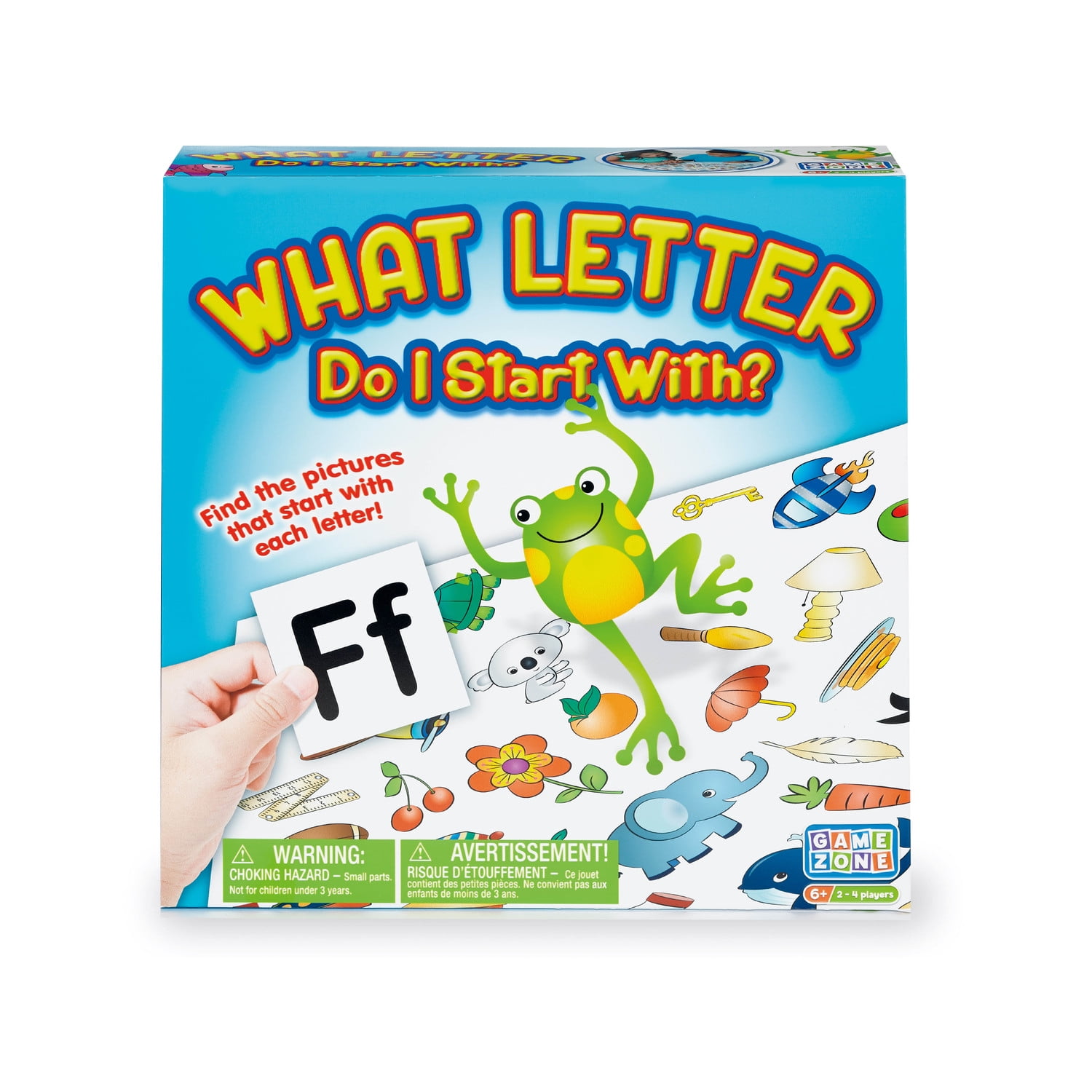 Game Zone What Letter Do I Start With, Educational Family Board Game ...