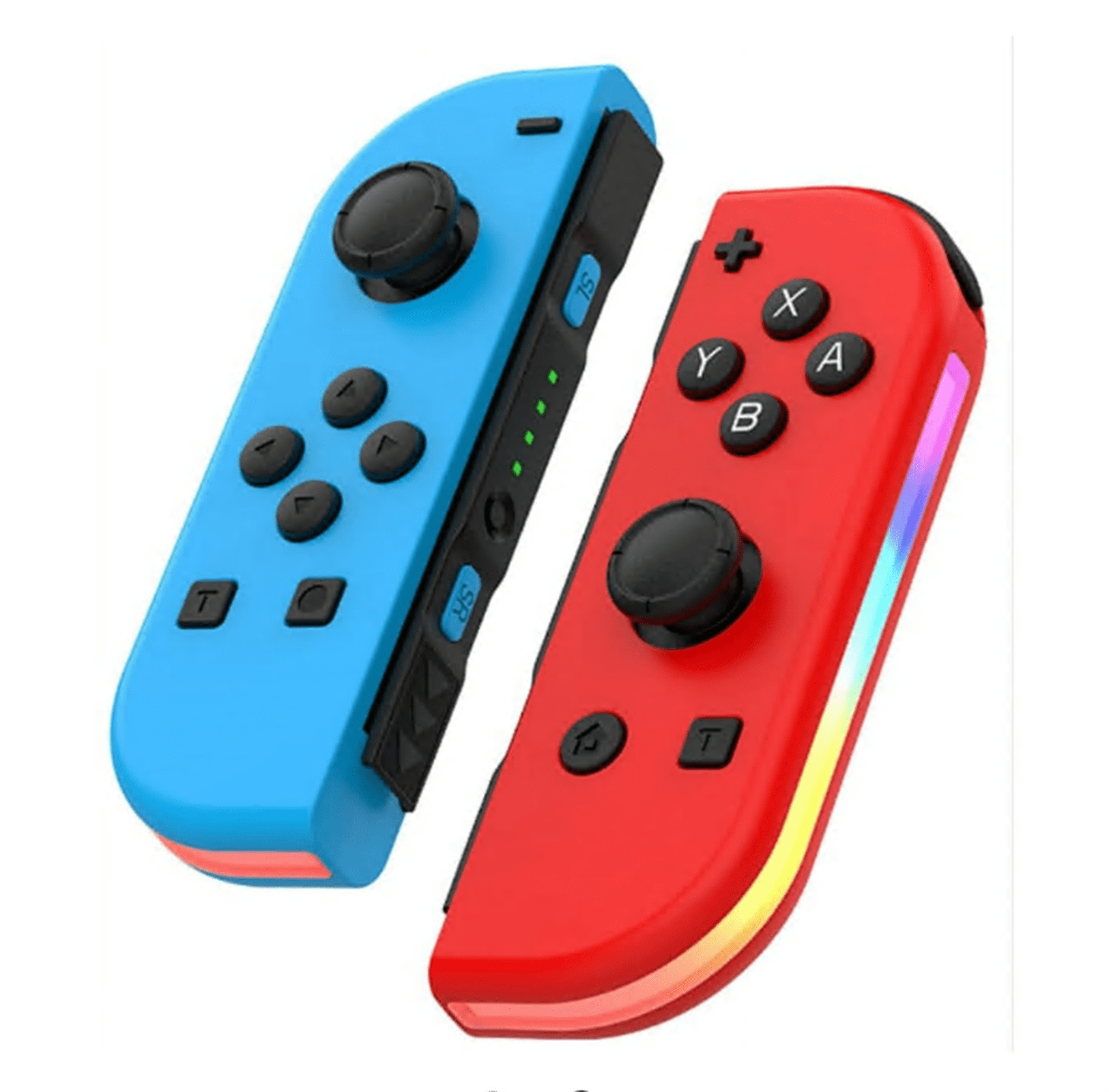 Game controller with seven color RGB lighting for Nintendo Switch (left ...