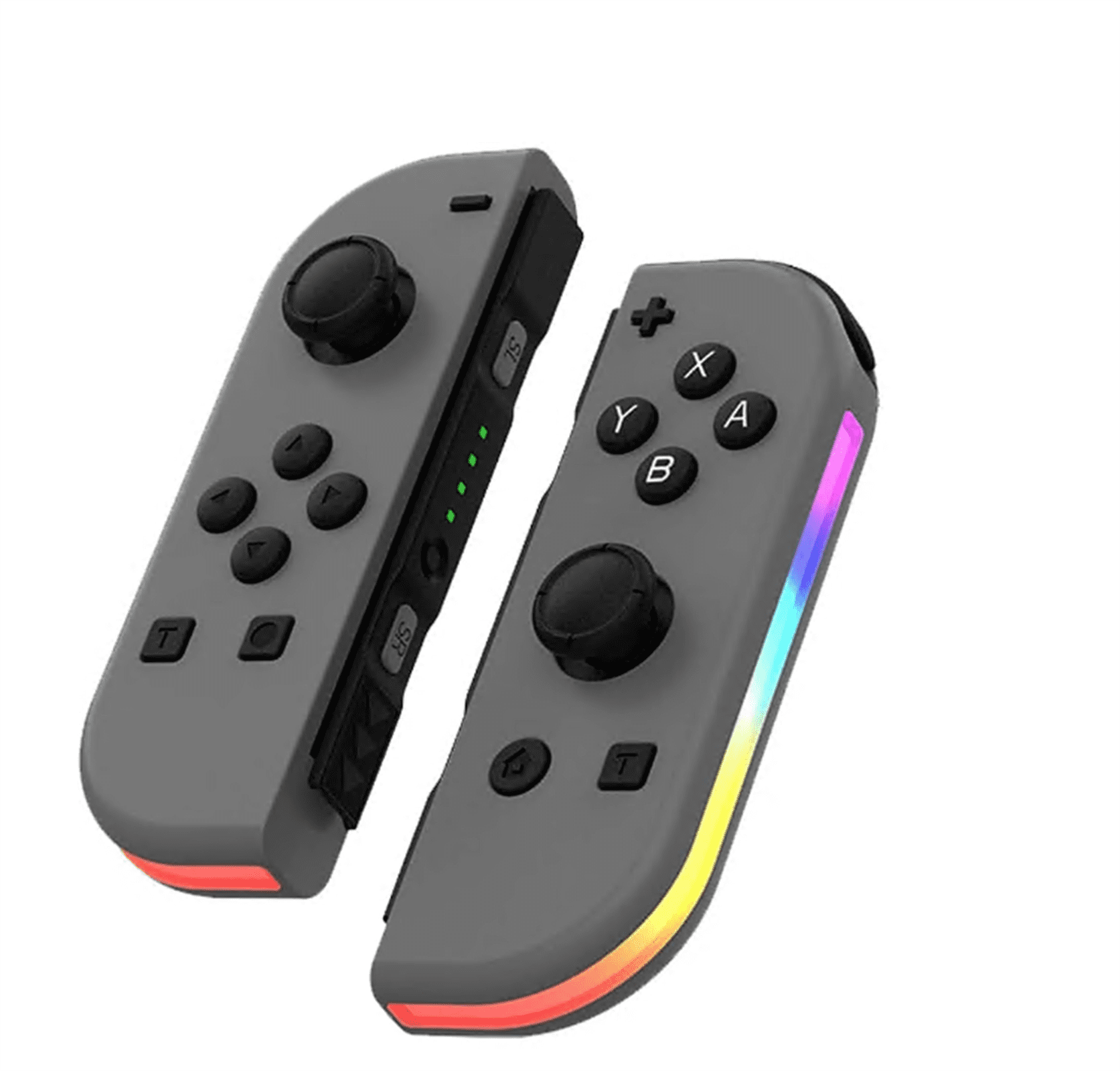 Game controller with seven color RGB lighting for Nintendo Switch (left ...
