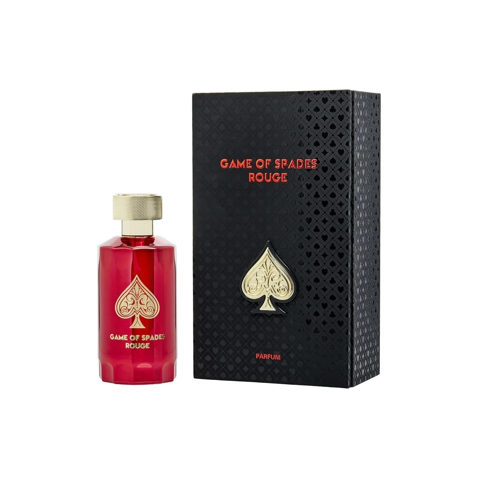 Jo Milano Game of Spades Rouge Eau De Parfum Spray, 3.4 OZ For Men ...