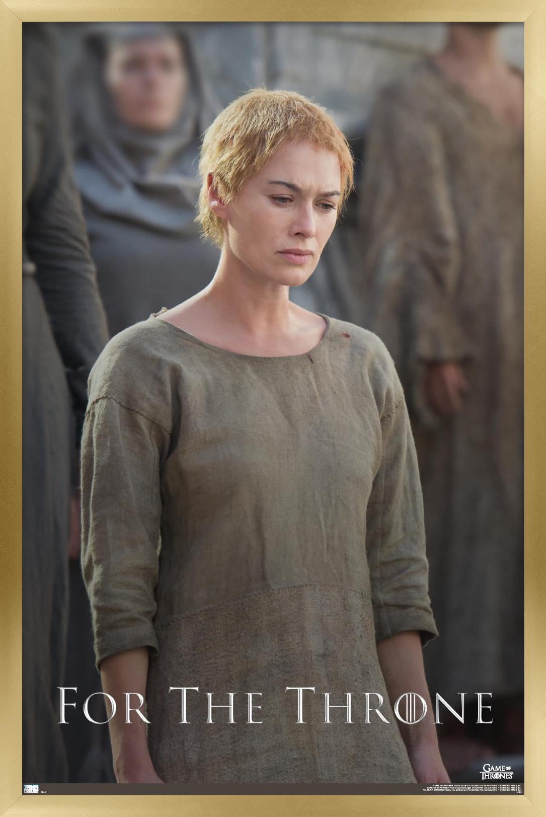 Game of Thrones - Cersei Lannister Wall Poster, 22.375" x 34", Framed ...
