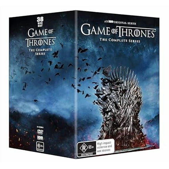 HBO's Game of Thrones: Complete Series Seasons Collection DVD Box Set ...