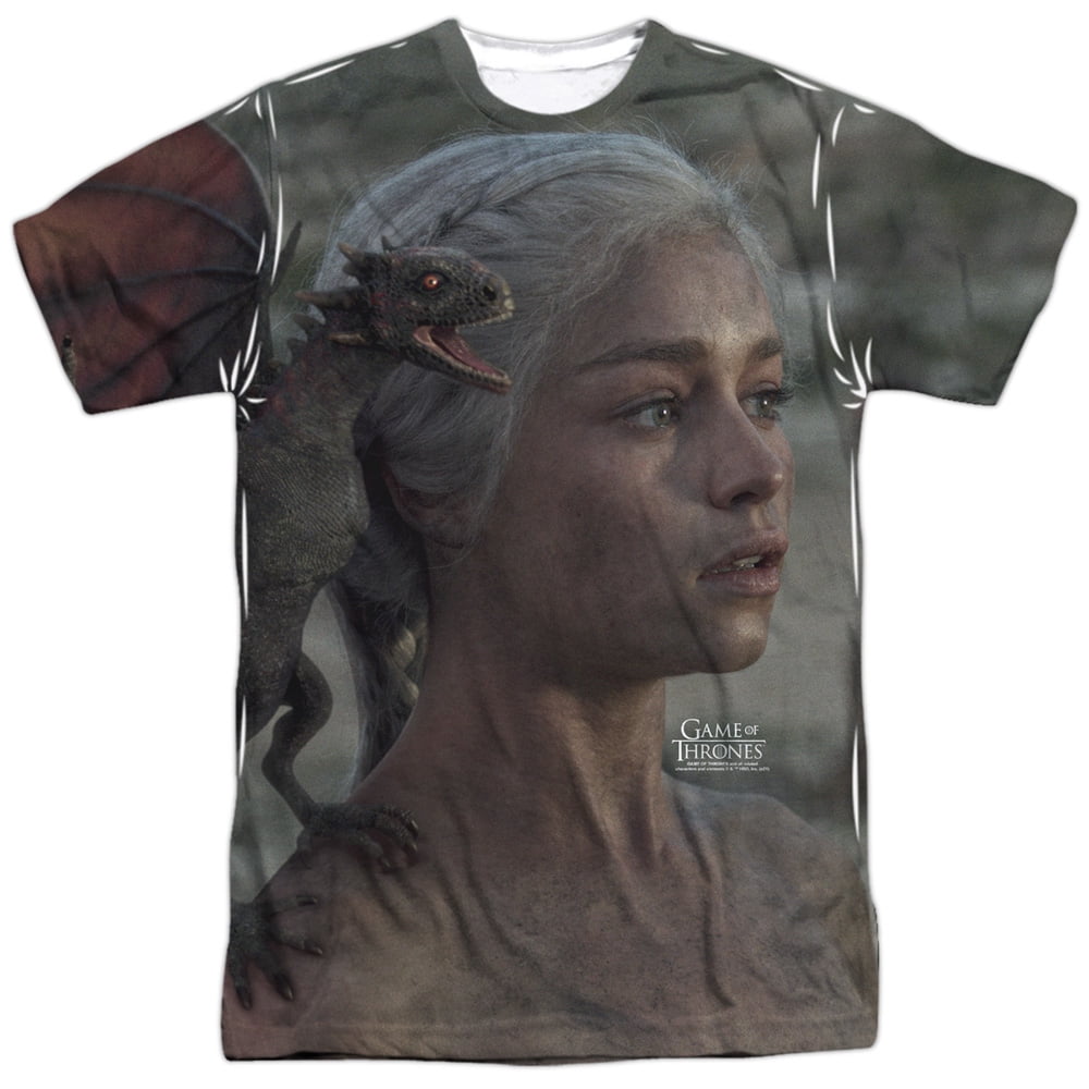 Game of Thrones Daenerys for The Throne Unisex Adult Front Only ...