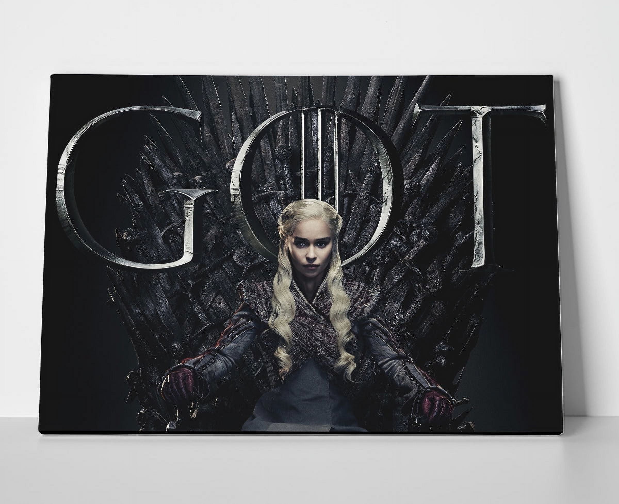 Game of Thrones GOT Poster or Wrapped Canvas - Walmart.com