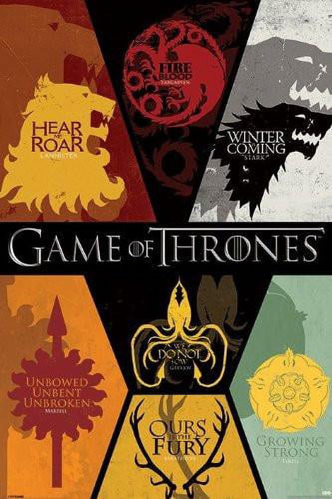 Game of Thrones - House Sigils - Walmart.com