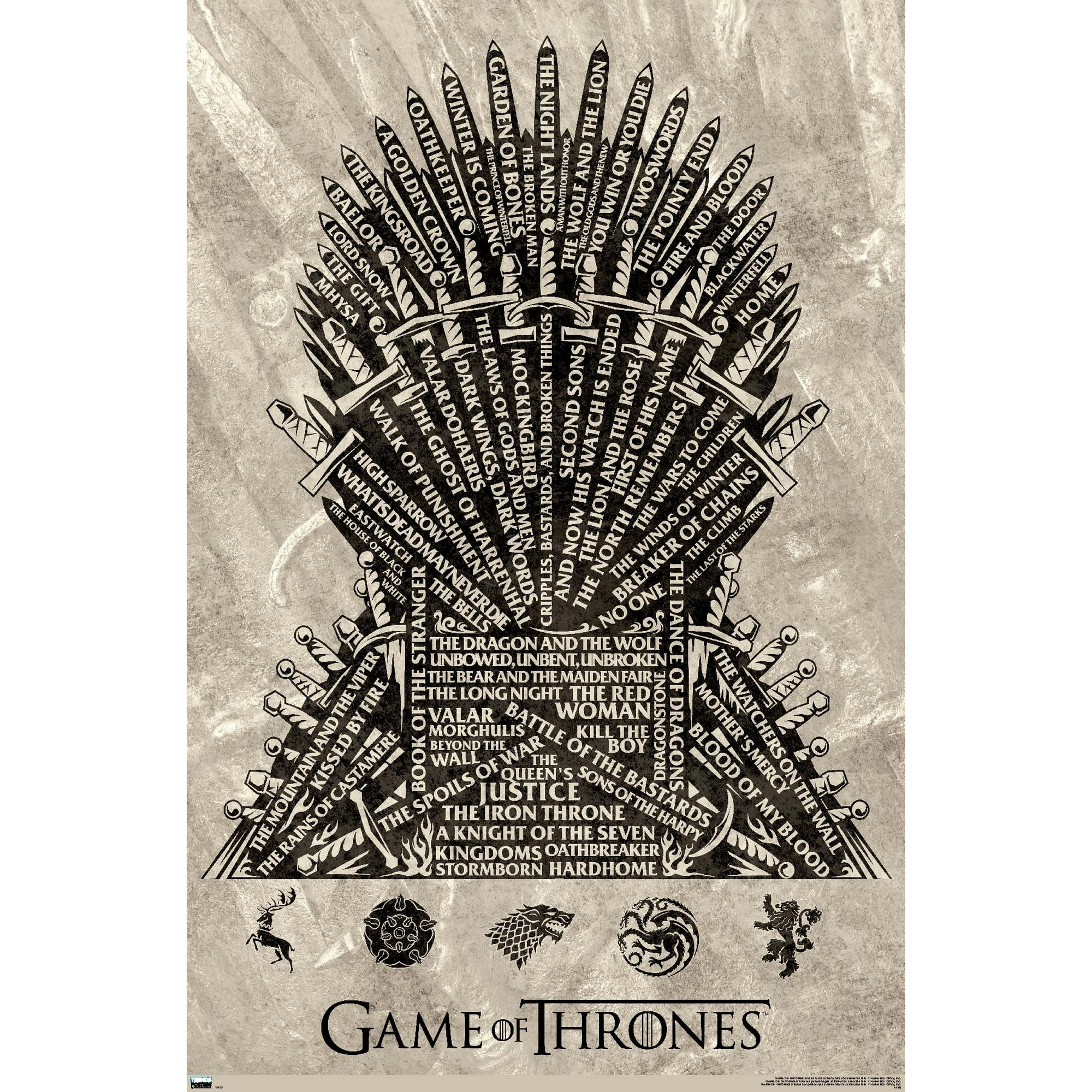 Game Of Thrones Iron Throne