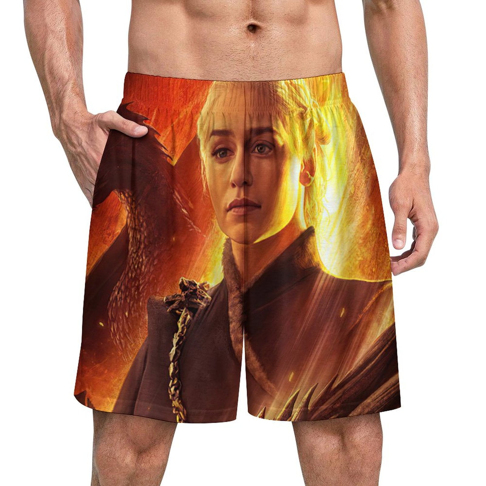 Game of Thrones Men's Pajama Shorts Soft Sleepwear Bottoms Elastic ...