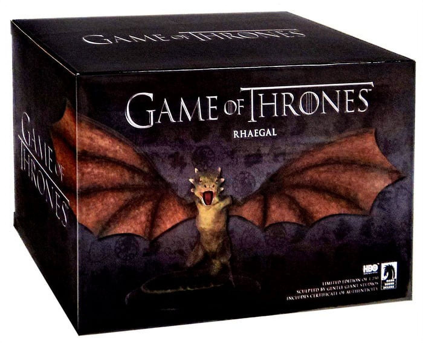 Game of Thrones Rhaegal Statue Figure - Walmart.com