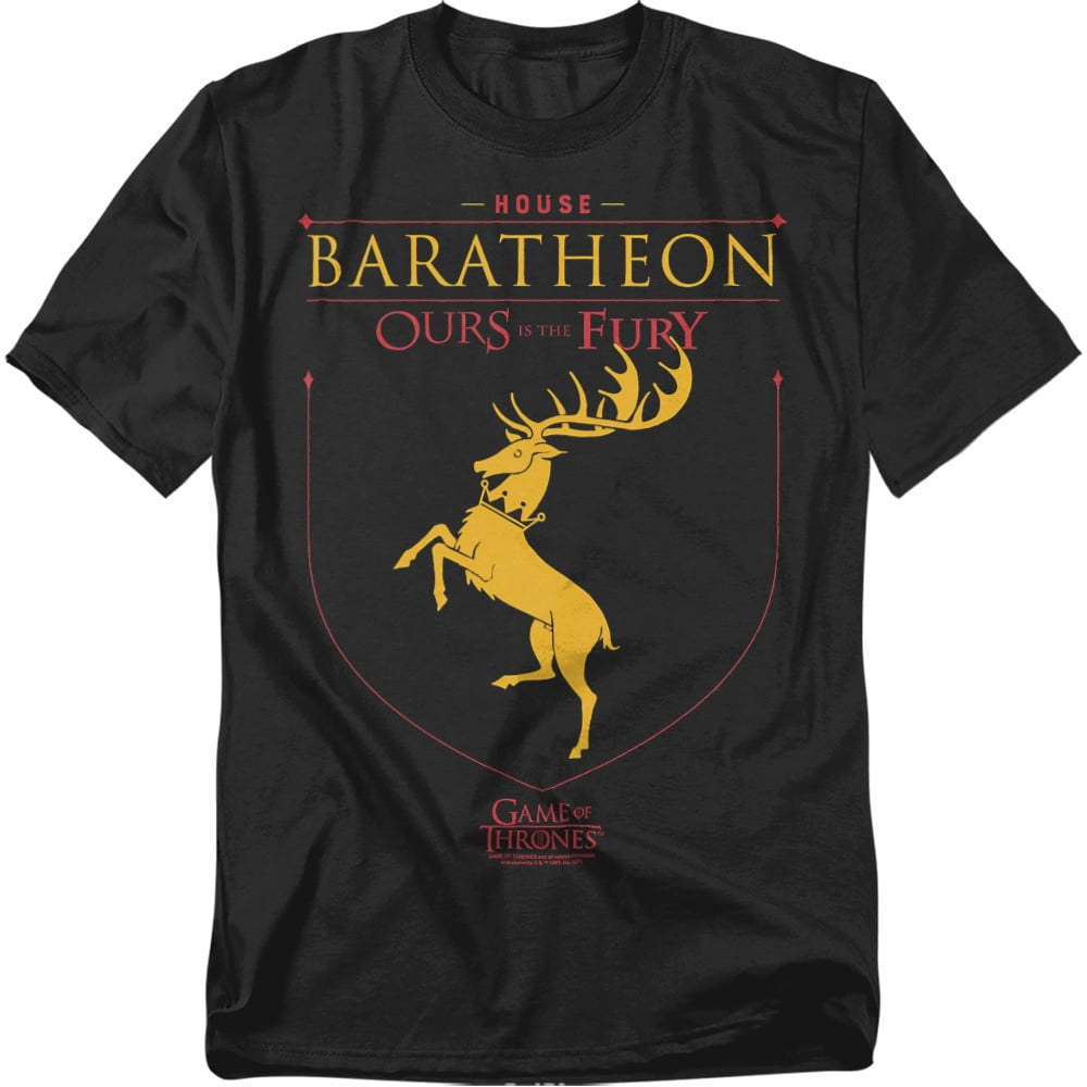 Game of Thrones T-Shirt House Baratheon Sigil Unisex Graphic Tee For Men & Women - Walmart.com