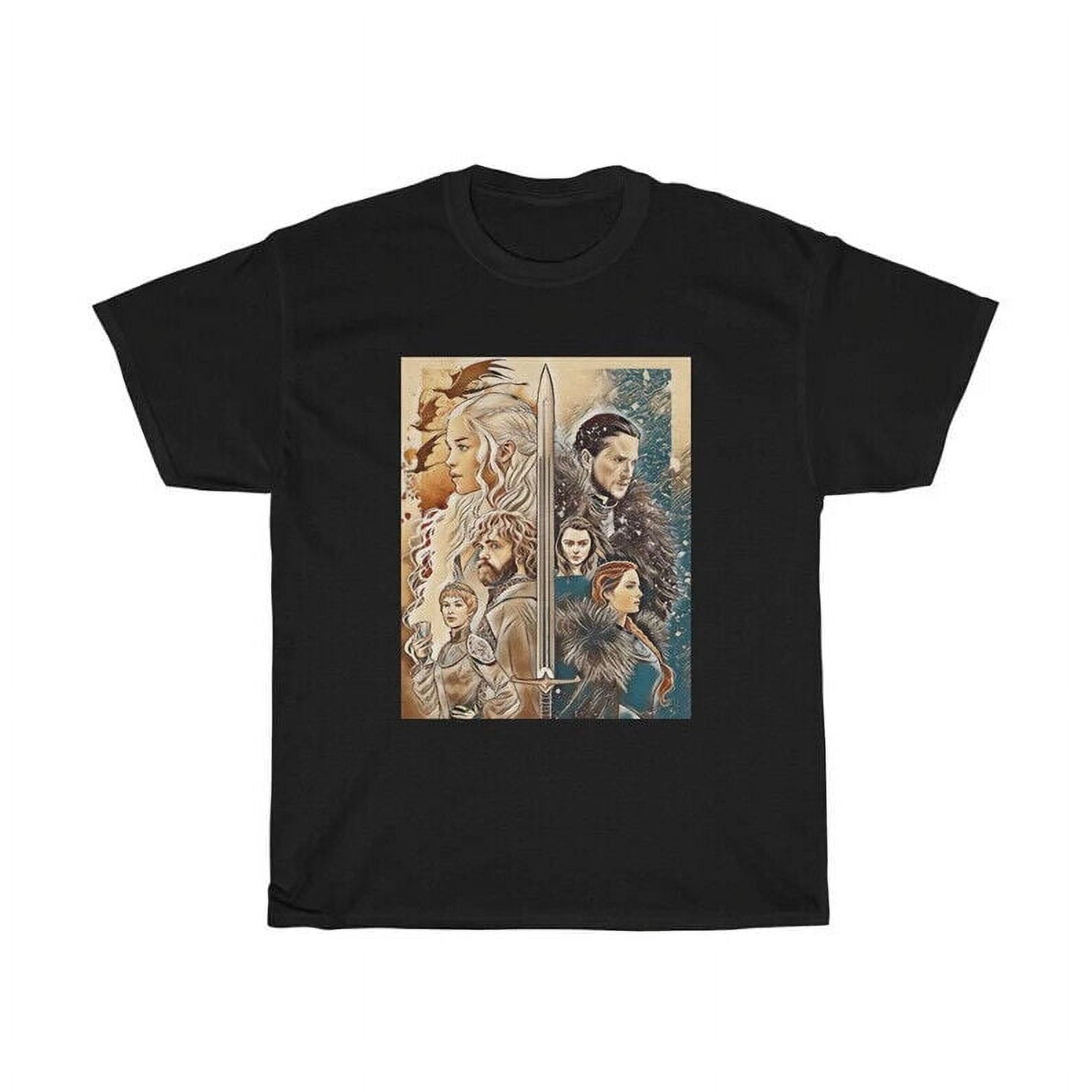 Game of Thrones T-Shirt, Mother Of Dragons, Daenerys and Jon - Walmart.com